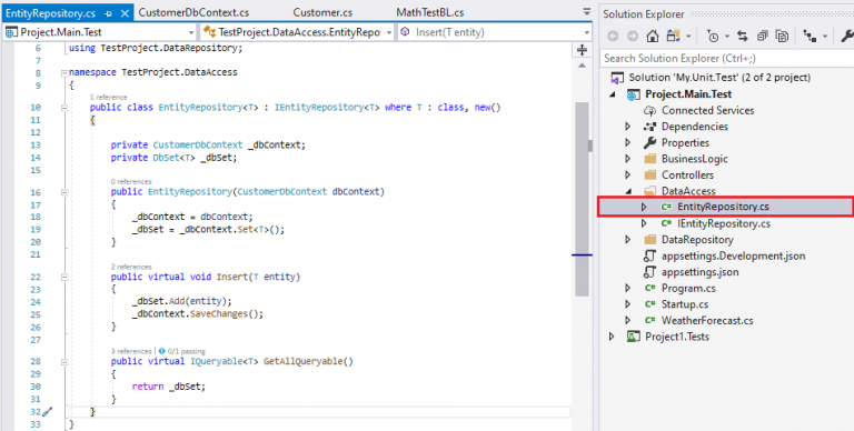Unit Testing In .NET Core Using NUnit
